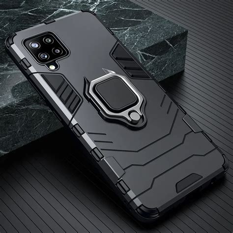 Funda A Prueba De Golpes Para Samsung Carcasa Con Soporte De Anillo