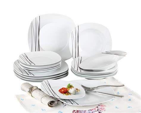 KOMPLET TALERZY NA 6 OSÓB SERWIS OBIADOWY 18 EL 12369747850 Allegro pl
