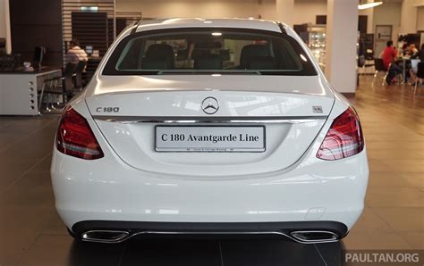 GALLERY W205 Mercedes Benz C180 Avantgarde And C300 AMG Line In