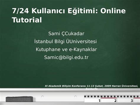 Akademik Sunum