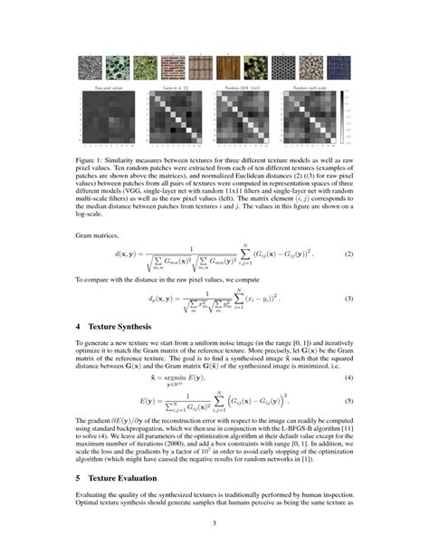 texture synthesis using shallow convolutional networks with random filters deepai