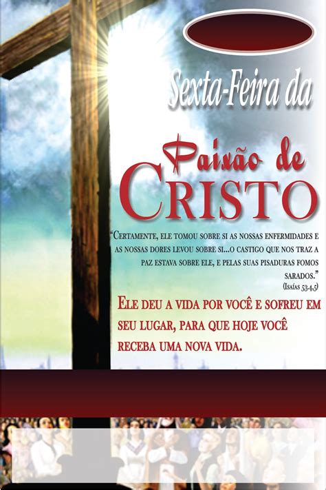 Frases Fju Pa Folheto Sexta Feira Da Paix O