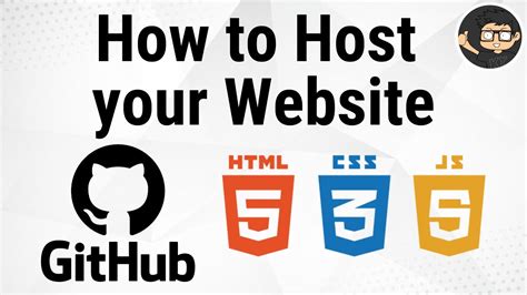 How To Host A Website On Github Pages Youtube