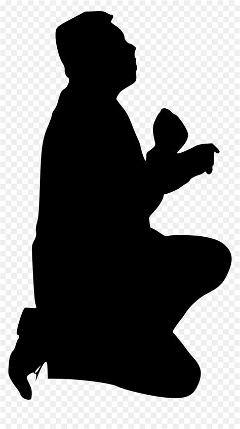 Praise Silhouette Png Transparent Png Vhv