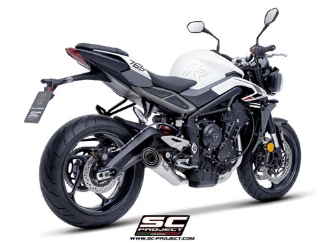 SC Project Triumph Street Triple 765 R RS Moto2 2023 2024 Exhaust