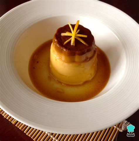 Flan De Vainilla Sin Huevo