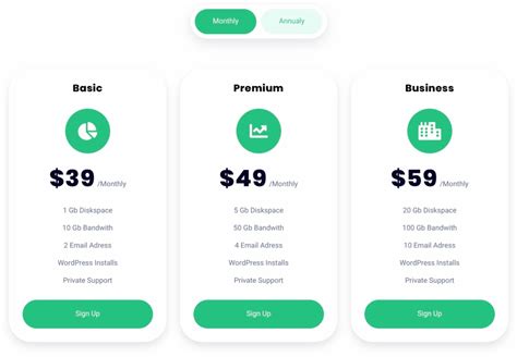 Pricing Table Html