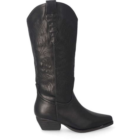 CALZAPIES Botín cowboy caña alta mujer