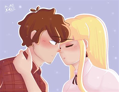 Dipper And Mabel Kiss On The Lips