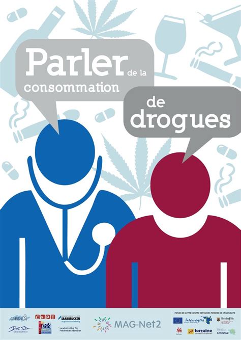 Affiche Parler de la consommation de drogues Portail Santé Luxembourg