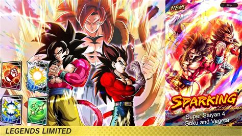 Lf Tag Ssj Goku And Vegeta Moveset Dragon Ball Legends Youtube