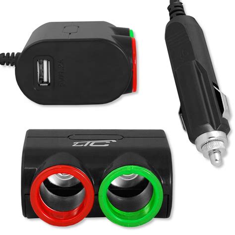 Adapter Rozgałęziacz Zapalniczki Samochodowej Usb Lamex Motoryzacja