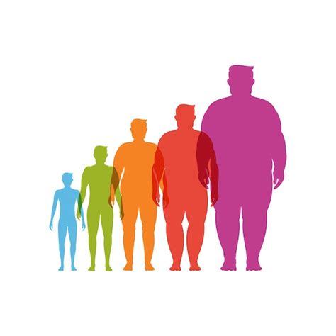 Premium Vector Body Mass Index Vector Illustration