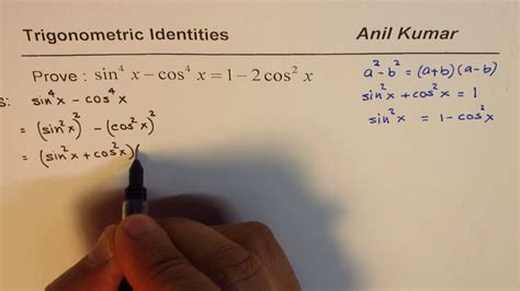 sin cos trig identity