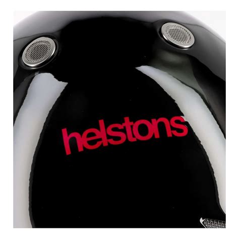 Casque Int Gral Helstons Naked Carbon Noir Brillant Casque Vintage