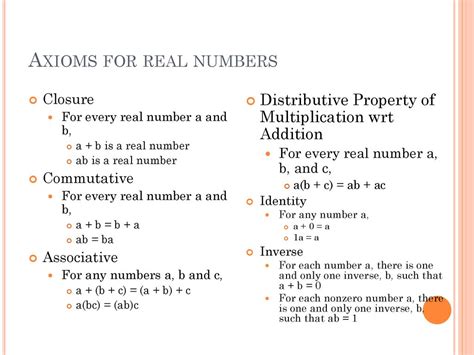 real numbers algebra and problem solving ppt download