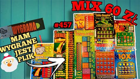 Zdrapki Lotto Bogaty Mix Za Z Z Wygranymi Mam Extremalne