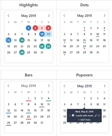 v calendar 优雅的vue日历和日期选择器插件 jquery之家 自由分享jquery、html5、css3的插件库