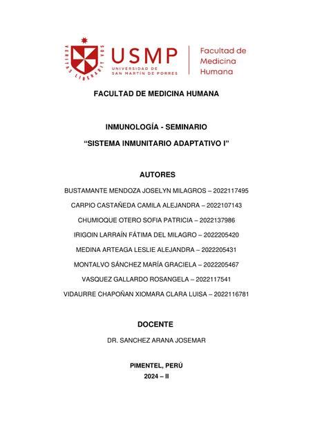 Inmunología uDocz