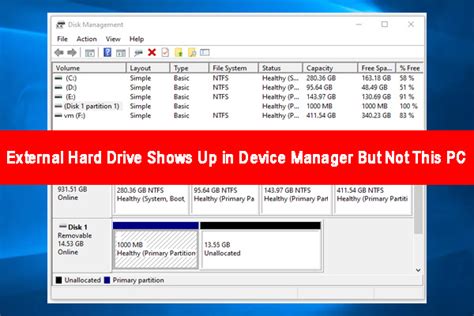 Hard Drive Shows Up In Device Manager But Not This Pc Fixed