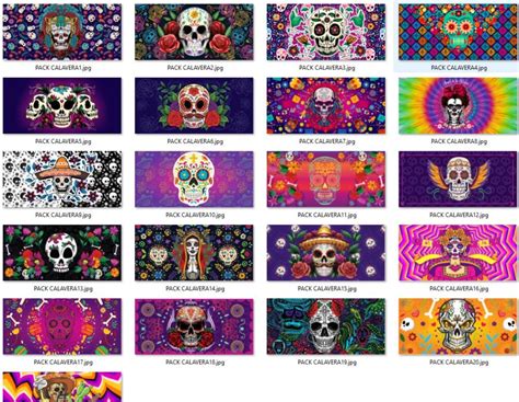 Dia De Muertos Catrinas Plantillas Para Tazas Plantillas Para Sublimar