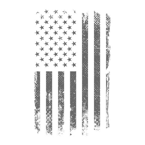 Bandera De Ee Uu Grunge Bandera Estadounidense Con Textura Grunge