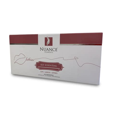 Kit Essential Para Micropigmentacao Labial Linha Organica Nuance
