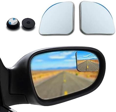 Amazon Livtee Pcs Fan Blind Spot Mirror Hd Glass And Abs Housing