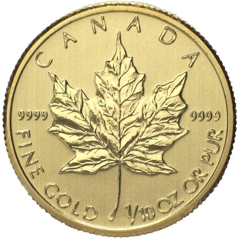 Buy 2014 1 10 Oz Canadian Gold Maple Leafs JM Bullion