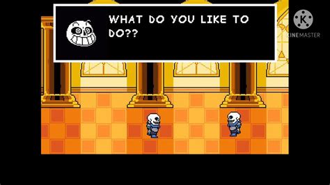 UNDERTALE AU CANONSWAP UNDERSWAP SANS MEETS FANONSWAP SANS UNDERTALE