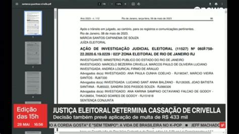 Vídeo Justiça Eleitoral cassa mandato de Marcelo Crivella e o torna