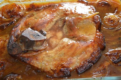 Rouelle De Porc Brais E Et Oignons Caram Lis S Sevencuisine