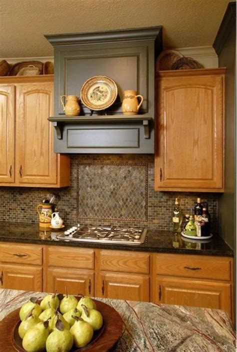 20 Perfect Kitchen Wall Colors With Oak Cabinets For 2019 3 Craft