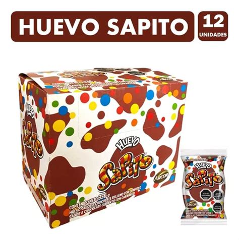 Chocolate Huevo Sapito De Arcor Caja Con Unidades Cuotas Sin Inter S