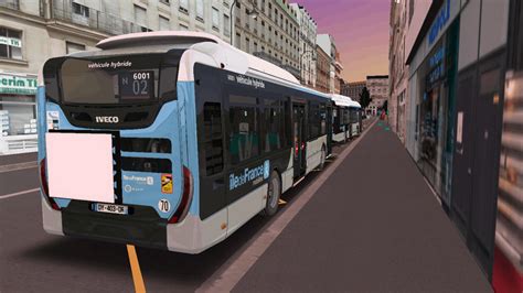 Livrée Urbanway Hybride 12M RATP IDFM V1 Iveco Urbanway Hybride 12M