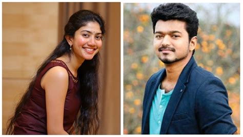Sai Pallavi Refuse To Act With Vijay New Buzz From Kollywood Goes Viral Malayalam Filmibeat