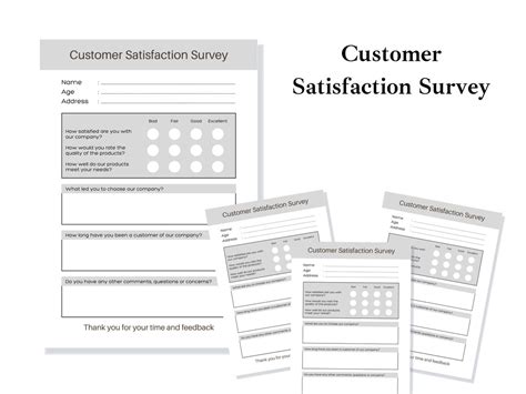 Customer Satisfaction Survey Customer Questionnaire Client