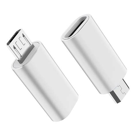 Micro USB To USB Type C Female OTG Adapter Converter