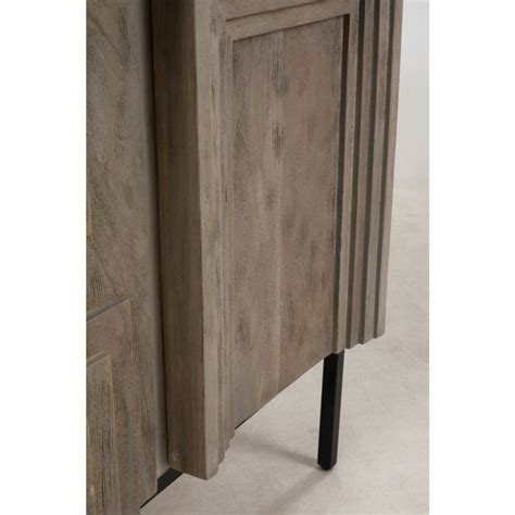 Buffet en manguier massif sculpté Figaro Kare Design
