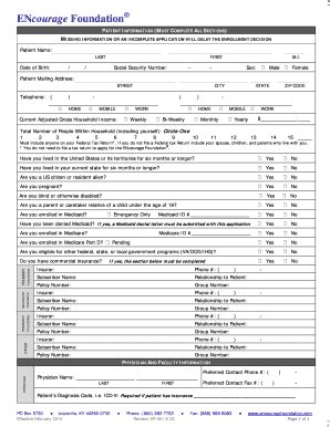 Fillable Online Needymeds PATIENT ASSISTANT PROGRAM PAP PATIENT