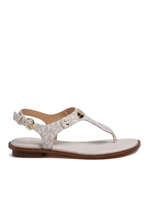 MICHAEL Michael Kors Sandalen Mini Mk Logo 40R5MKFA1B Beige Modivo At