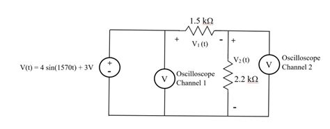 Solved Use Voltage Divider Method To Find Voltages V And V Chegg