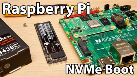 raspberry pi boots off an nvme ssd natively youtube