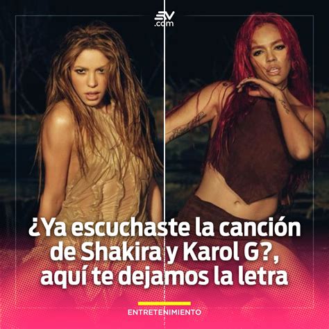 Ecuavisa on Twitter Karol G y Shakira lanzaron su colaboración TQG