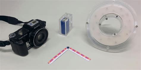 Materiais utilizados como ferramenta para registro fotográfico das