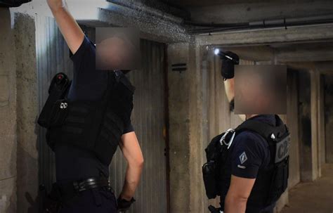 Nîmes Police et gendarmerie ont mené une opération anti drogue au