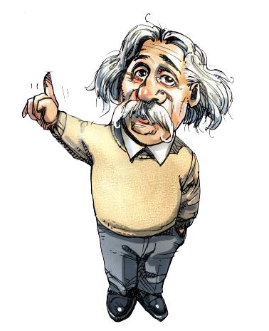 Cartoon Albert Einstein Png Clip Art Library