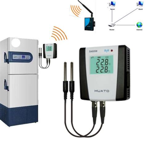 zigbee wireless temperature monitoring system refrigerator data logger