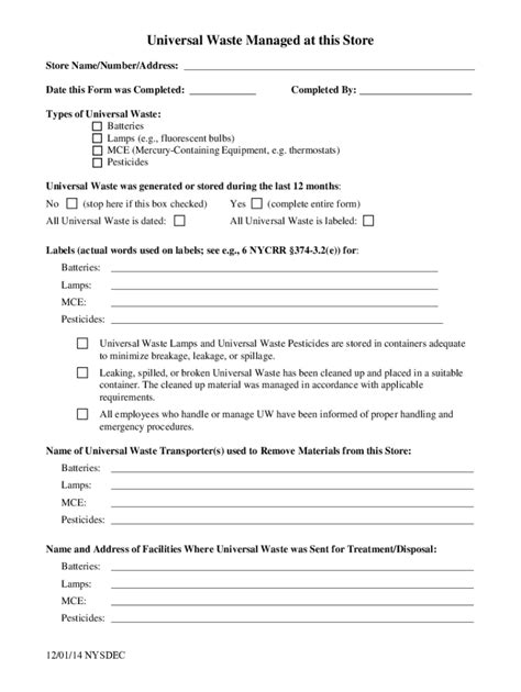 Fillable Online DTSC Universal Waste Fact Sheet Department Of Toxic