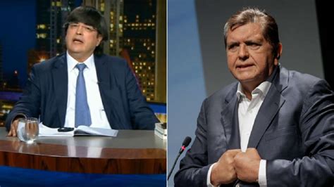 Jaime Bayly se despide de Alan García en su programa Estas fueron las
